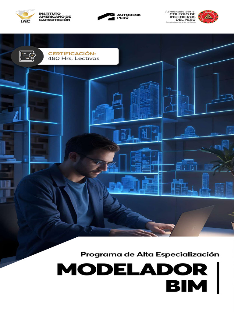 Modelador Bim-Plan de Estudios | PDF | Autodesk Revit | Fundación (Ingeniería)