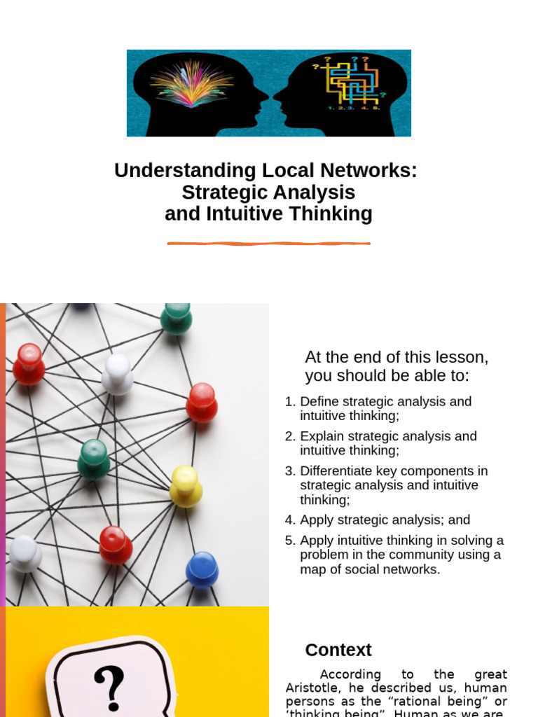 Strategic Analysis vs. Intuitive Thinking | PDF | Thought | Intuition