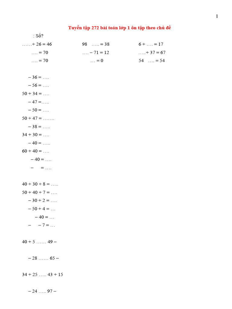 ôn tập hk2 toán 1 | PDF