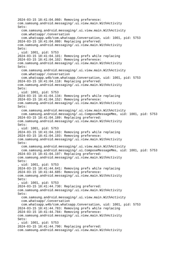 PM Debug Info | PDF | Android (Operating System) | Mobile Computers