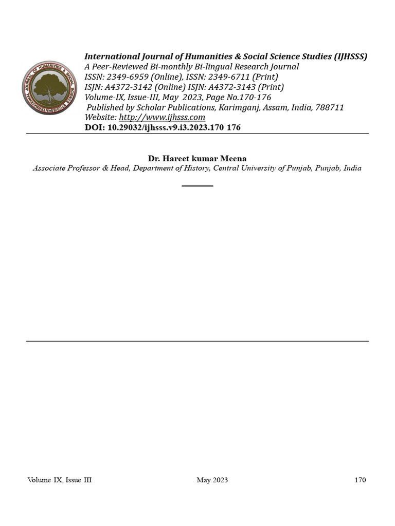 Culture and Society of the Meena Tribe | PDF | Marriage