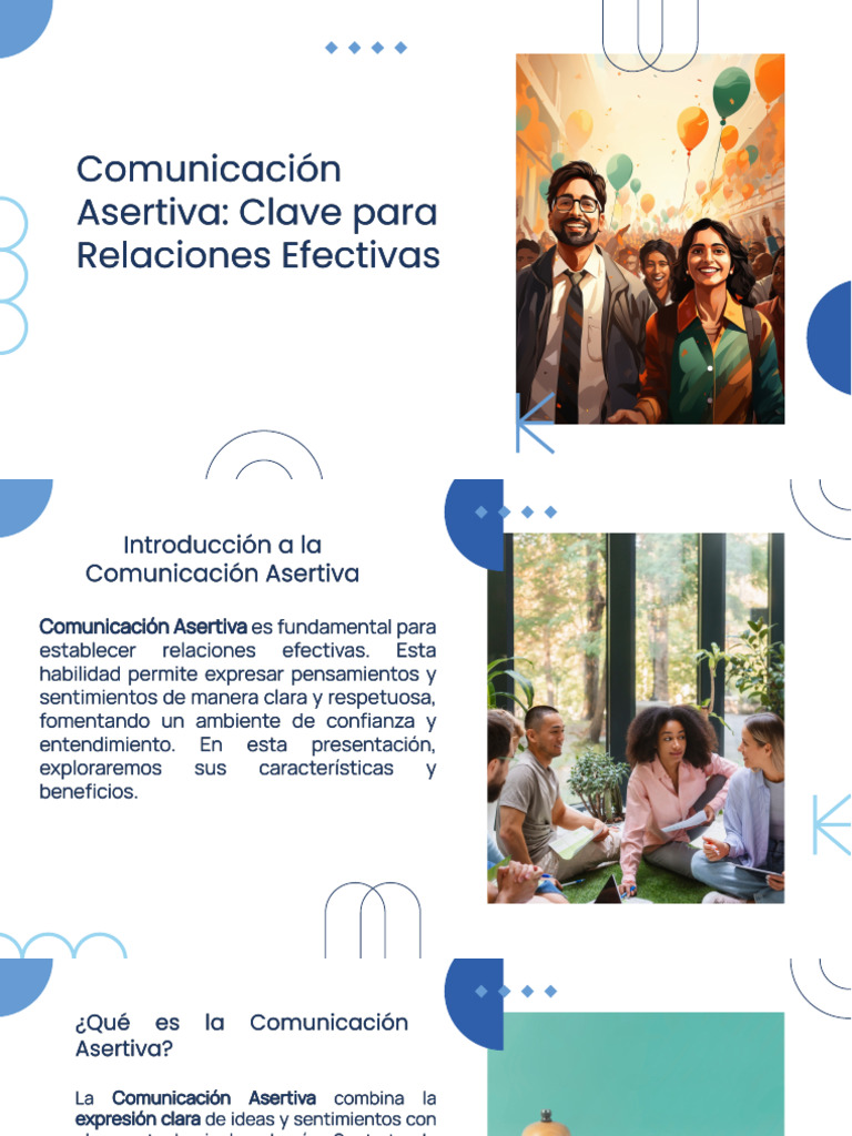 Comunicacion Asertiva Clave Para Relaciones Efectiva Pdf