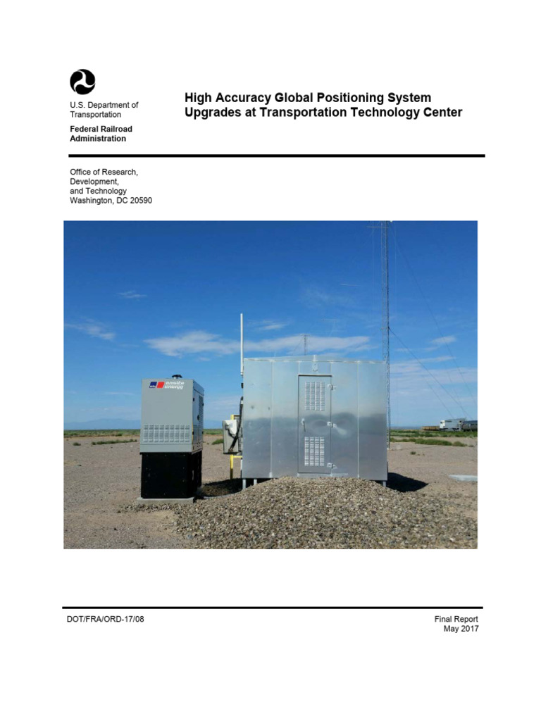 HA-GPS Upgrades at Transportation Center | PDF | Surveying | Global ...