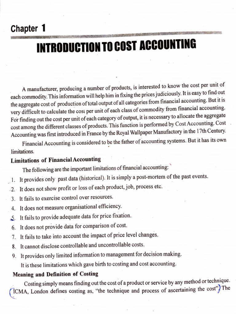 Understanding Cost Accounting Basics | PDF | Expense | Cost Accounting