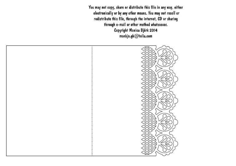 Fancy Edge Card 1 | PDF