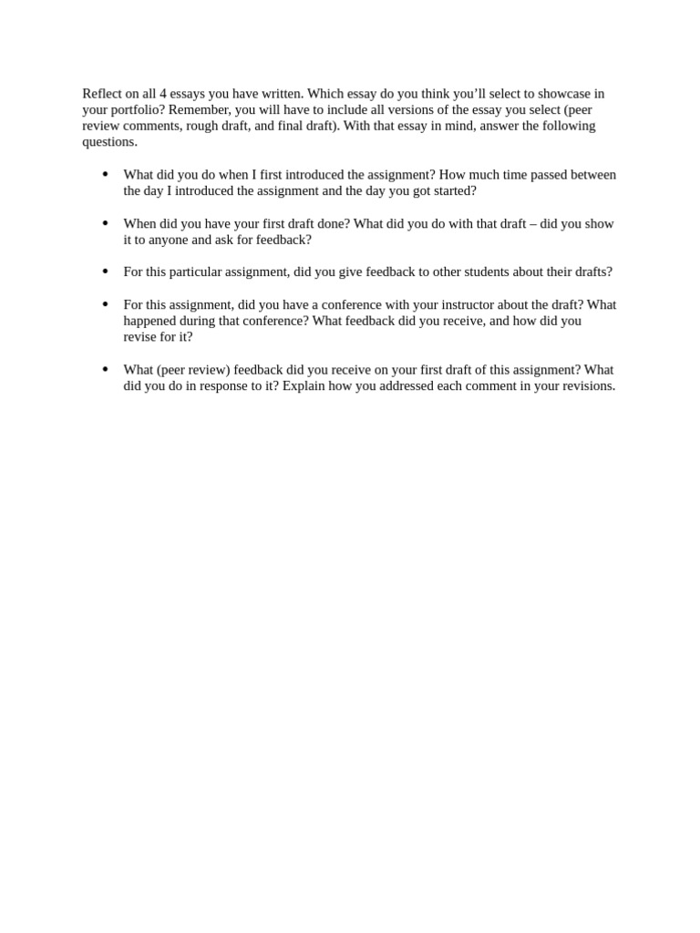 In-Class Writing | PDF