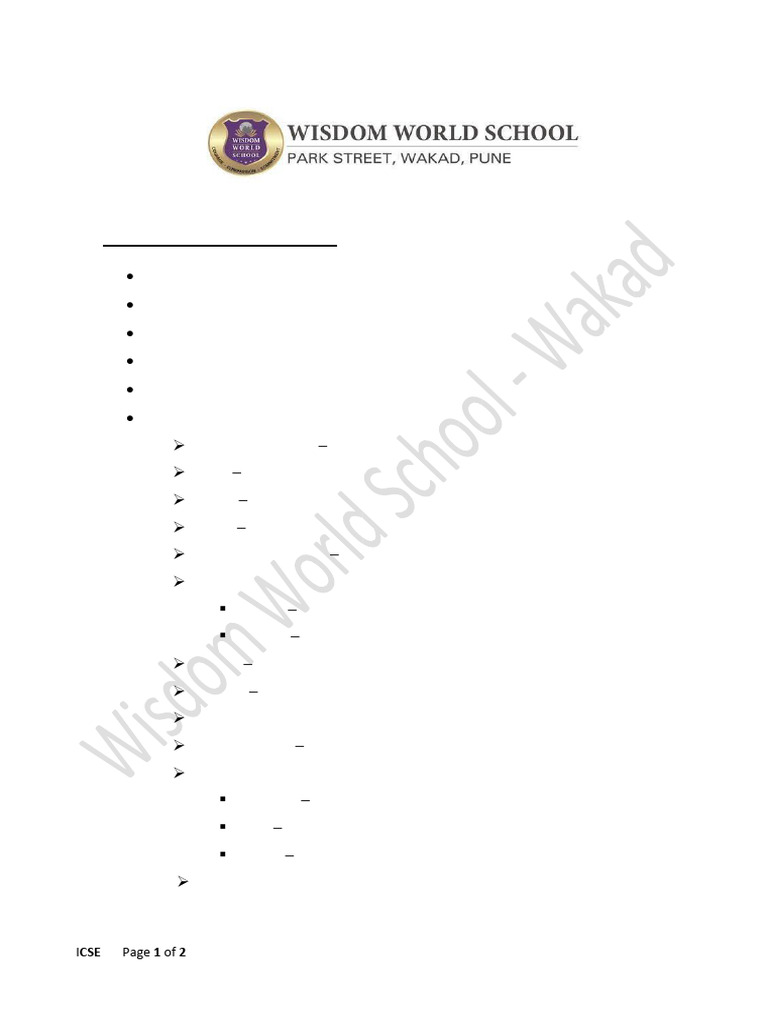 Guidelines For Map Work | PDF