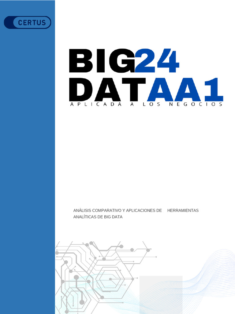 Entregable Aa1 Big Data | PDF | Apache Hadoop | Big Data