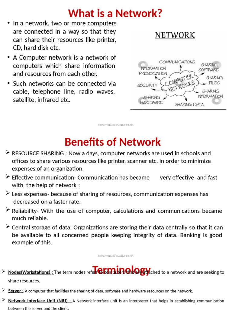 Computer-Networks CLASS XII | PDF | Computer Network | Radio