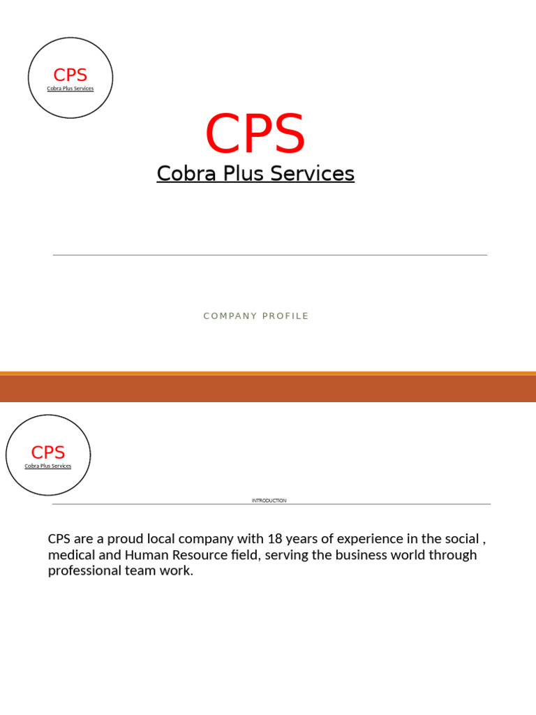 CPS Presentation | PDF | Payroll | Consolidated Omnibus Budget ...