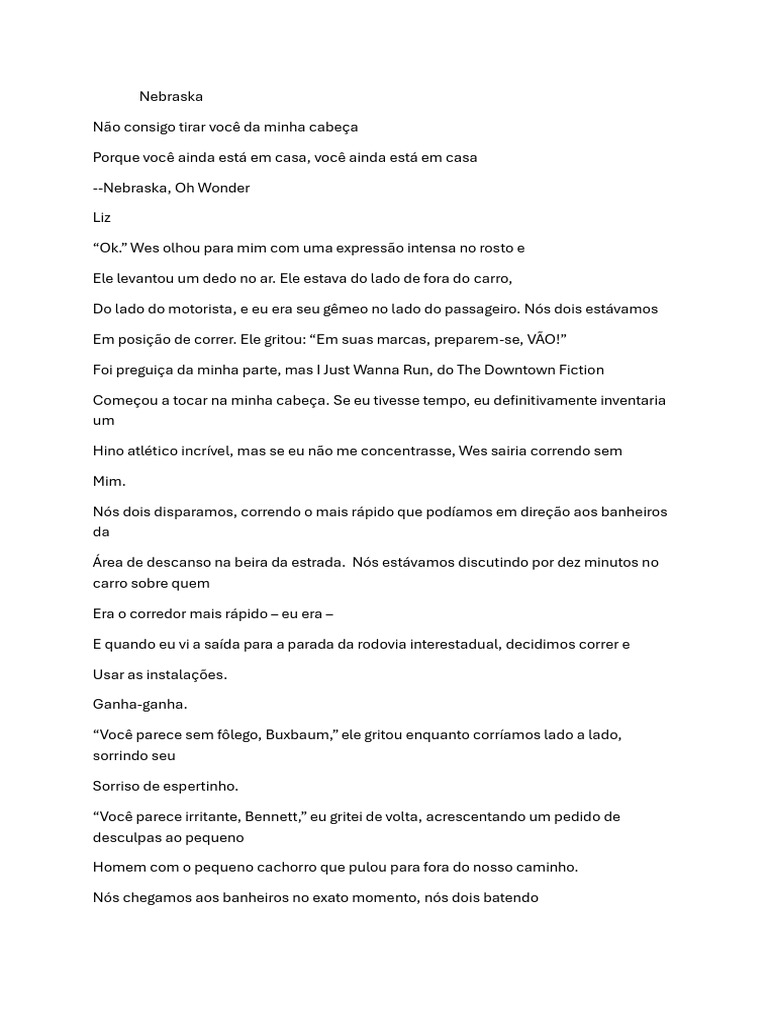 Wes e Liz Na Estrada | PDF | Gatos | Amor