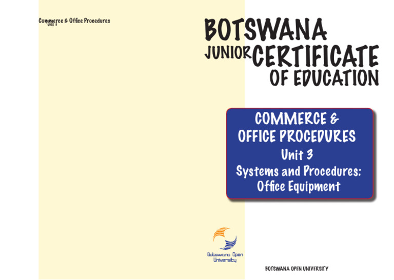 COP Unit 3 Cover | PDF