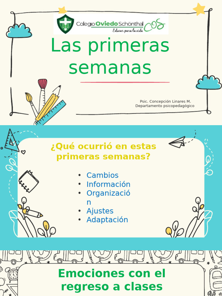 Escuela para Padres. Regreso A Clases. Que Debo Saber | PDF | Las ...