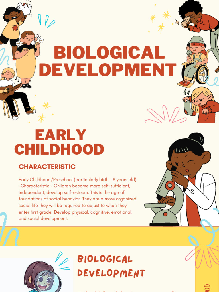 Yellow Colorful Animated Illustration Science Theme Presentation ...
