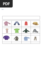 GUIA#3 CLOTHES Semana 9#3 | PDF | Consumer Goods | Clothing