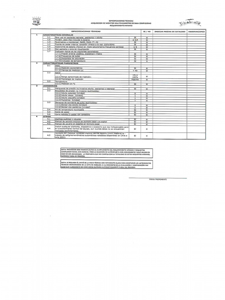 Eet Monitor Multiparametro | PDF