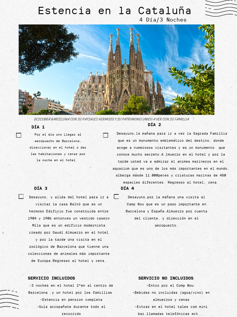 Programa Barcelona | PDF | Viajes