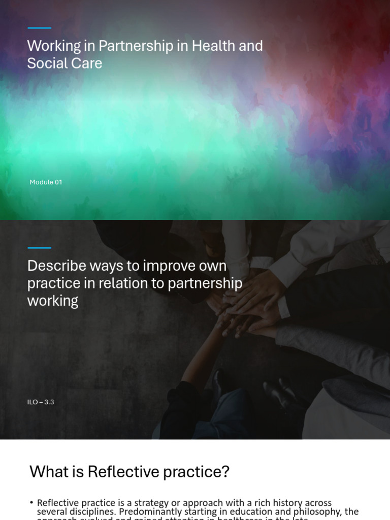 Module 01 - Session 06 | PDF | Reflective Practice | Social Work