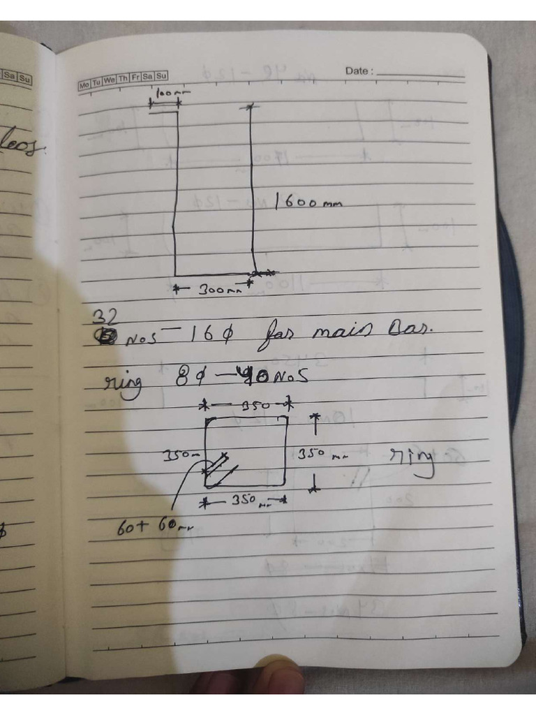 Chiller Foundation Bar Bending Schedule | PDF