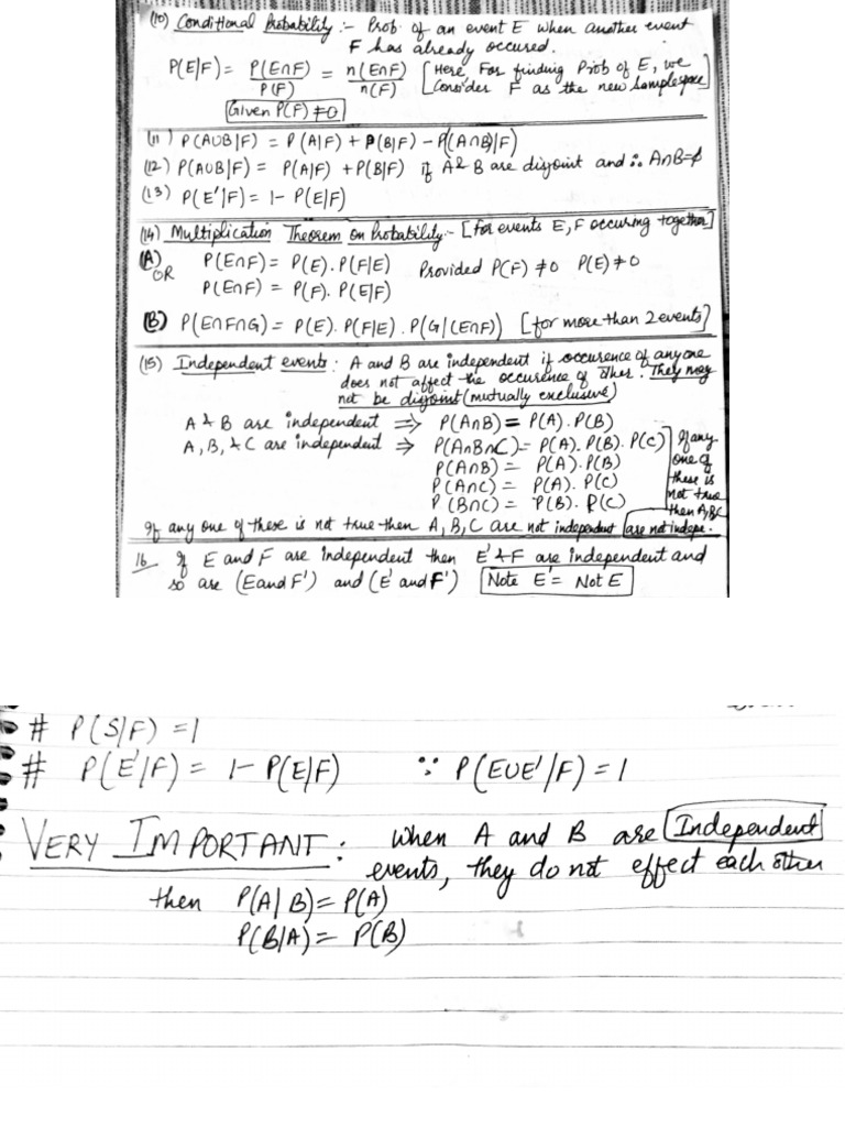 probability(conditional prob.+Multiplication rule) (1) | PDF