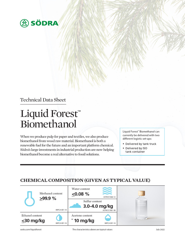Liquid Forest™ Biomethanol | PDF