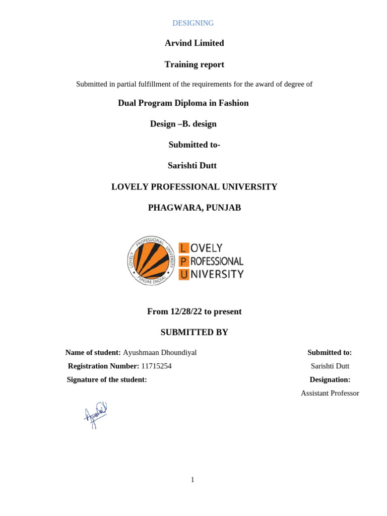 ARVIND | PDF | Textiles