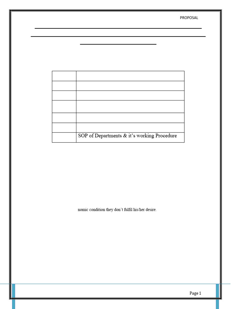 PROPOSAL With Budget | PDF | Sewing | Paper