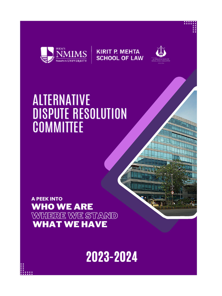 INMC'24 Brochure .PDF New | PDF | Alternative Dispute Resolution | Mediation
