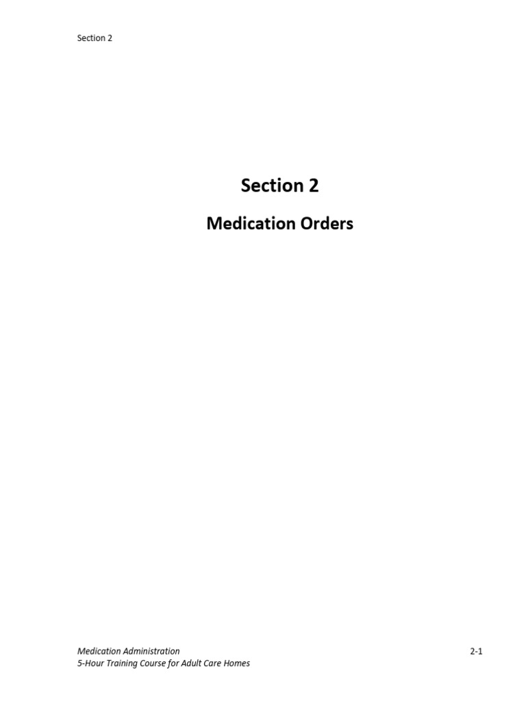 Section 2 | PDF | Over The Counter Drug | Health Care