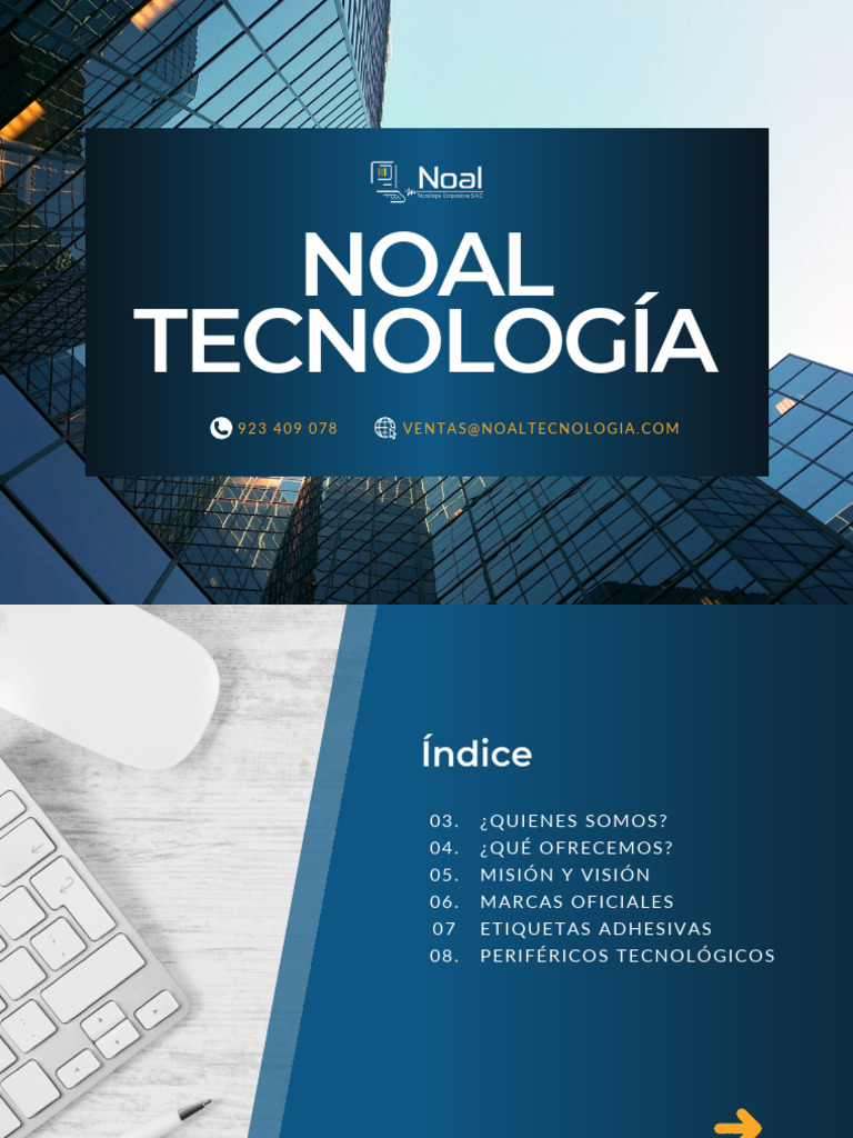 Brochure Computo - Noal Tecnologia | PDF | Impresora (Computación ...