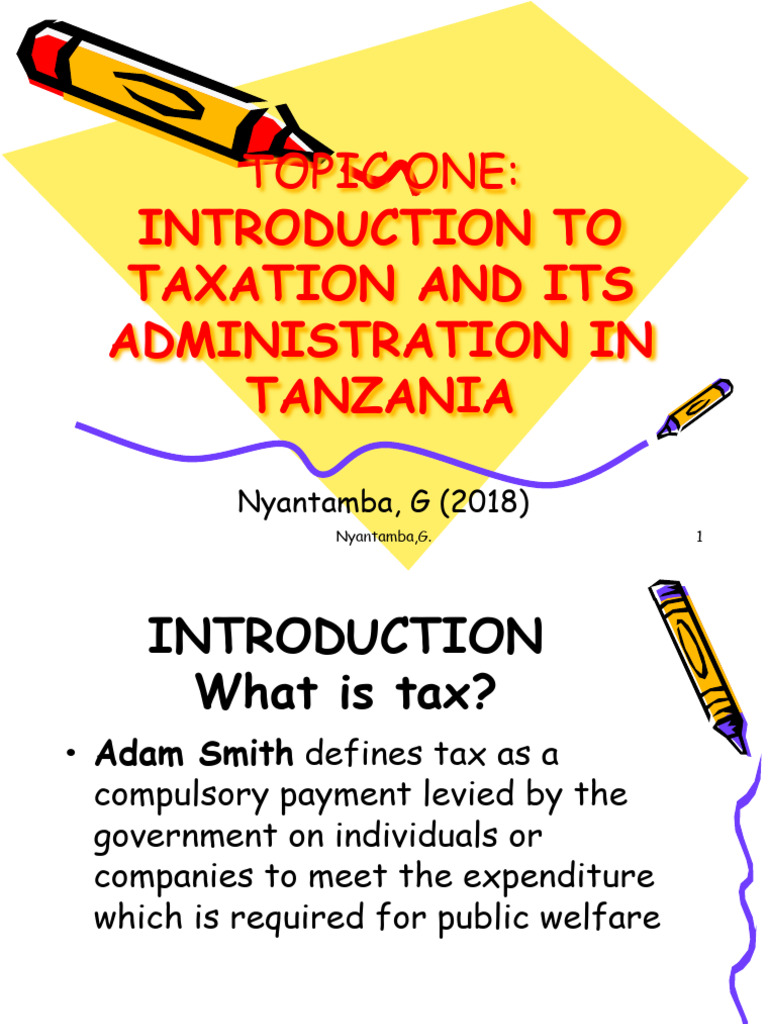 Introduction To Taxation | PDF | Taxes | Income Tax