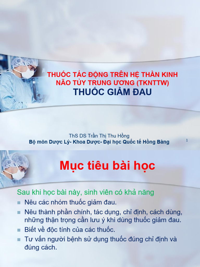 CQ - Thuoc Giam Dau | PDF