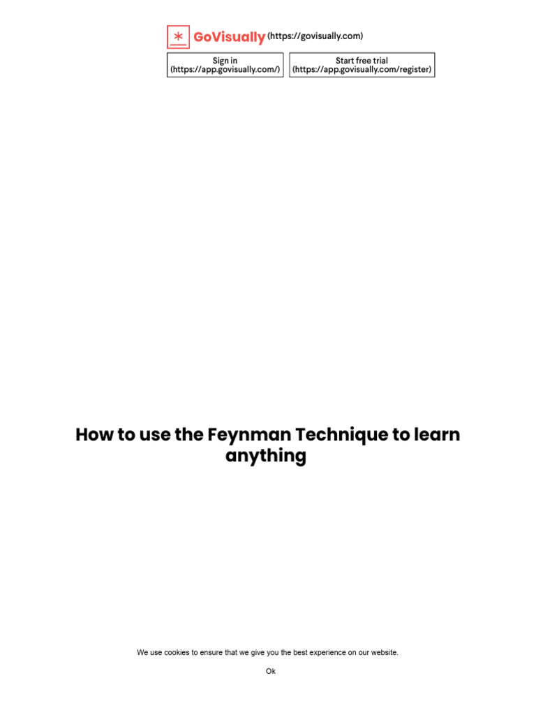 Mastering Learning with the Feynman Technique | PDF | Richard Feynman ...