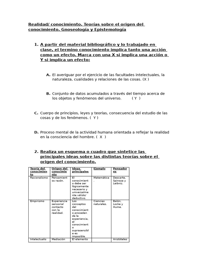 Filos? | PDF | Conocimiento | Empirismo