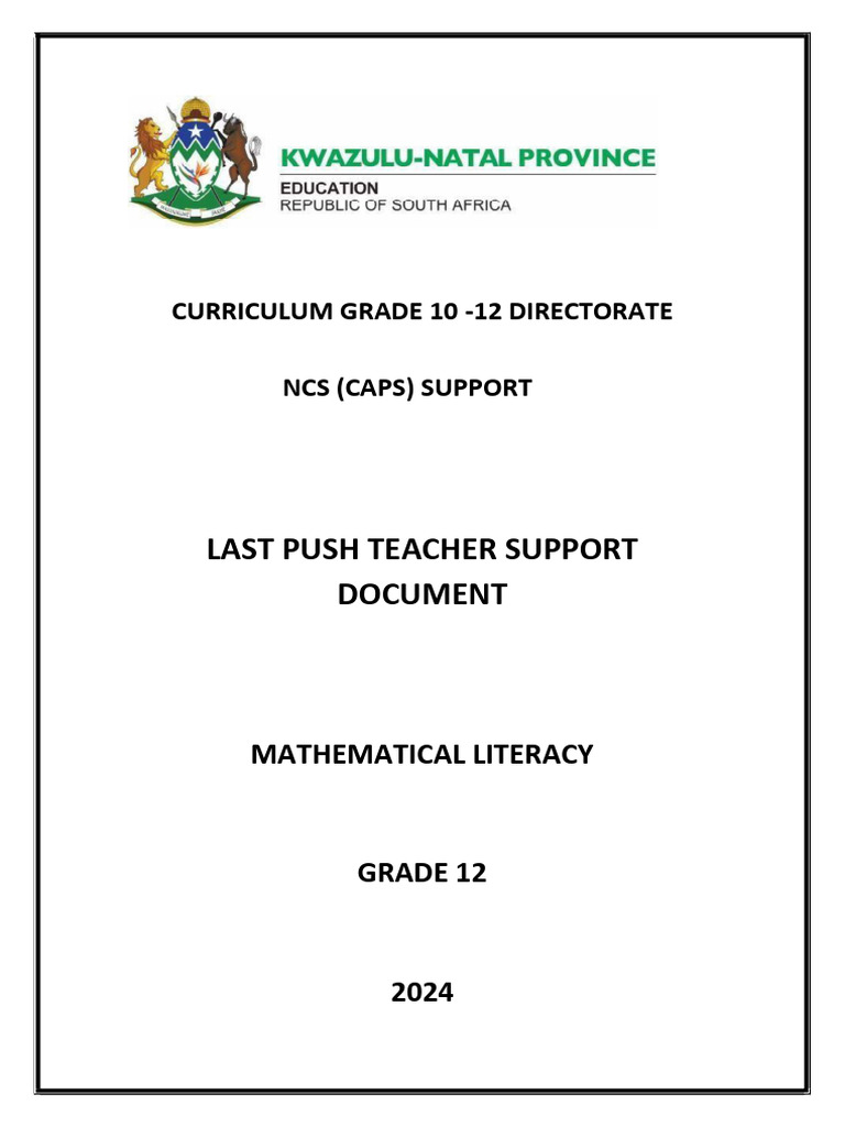 Last Push 2024 Memo | PDF | Taxes | Interest