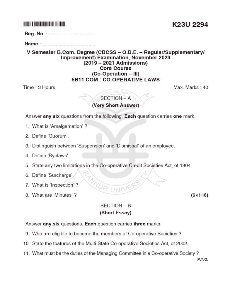 Document Structure and Governance Overview | PDF