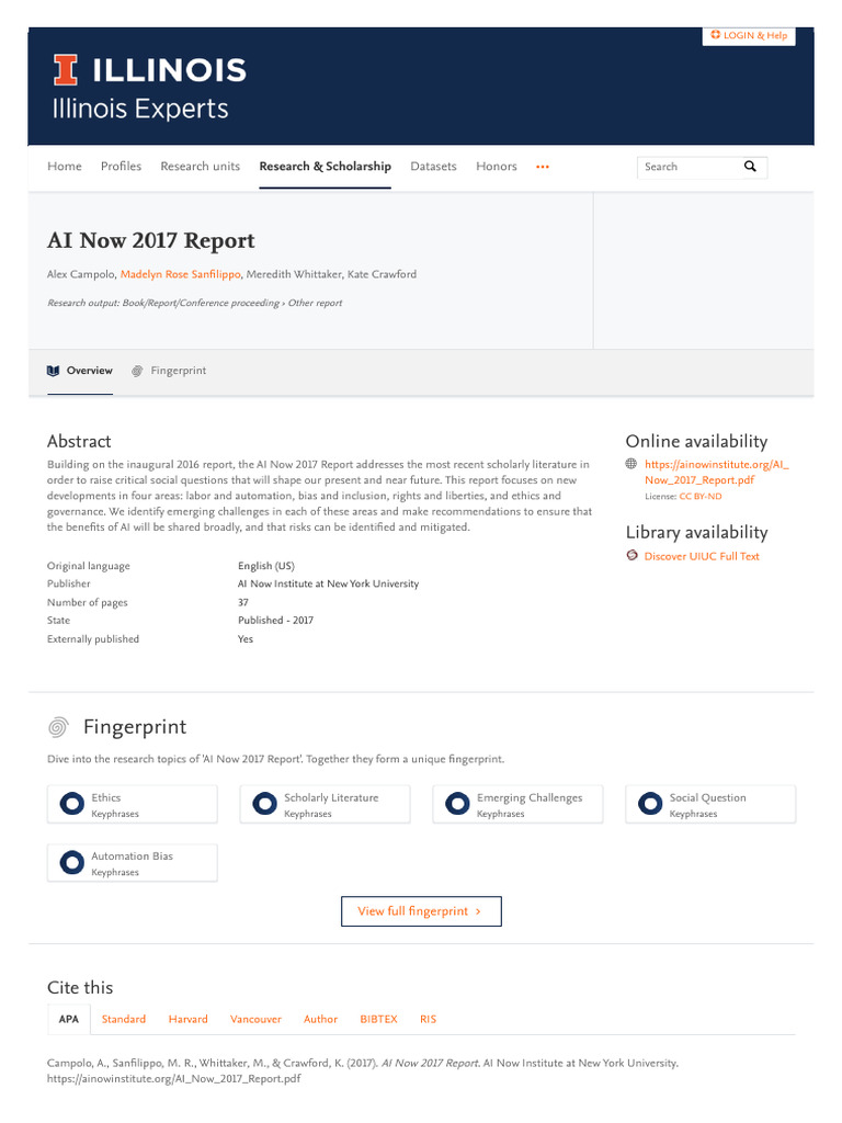 AI Report - 52739878625362887 | PDF | Artificial Intelligence ...