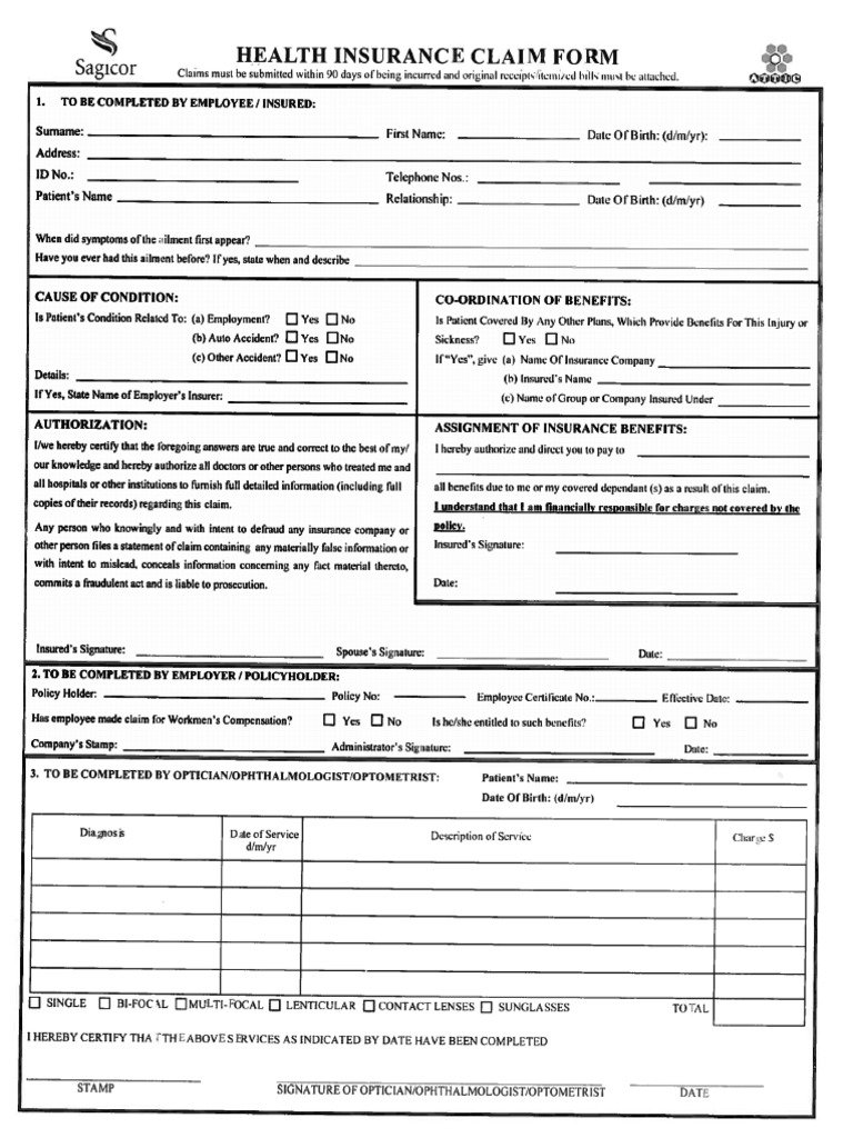 Sagicor Health Insurance | PDF