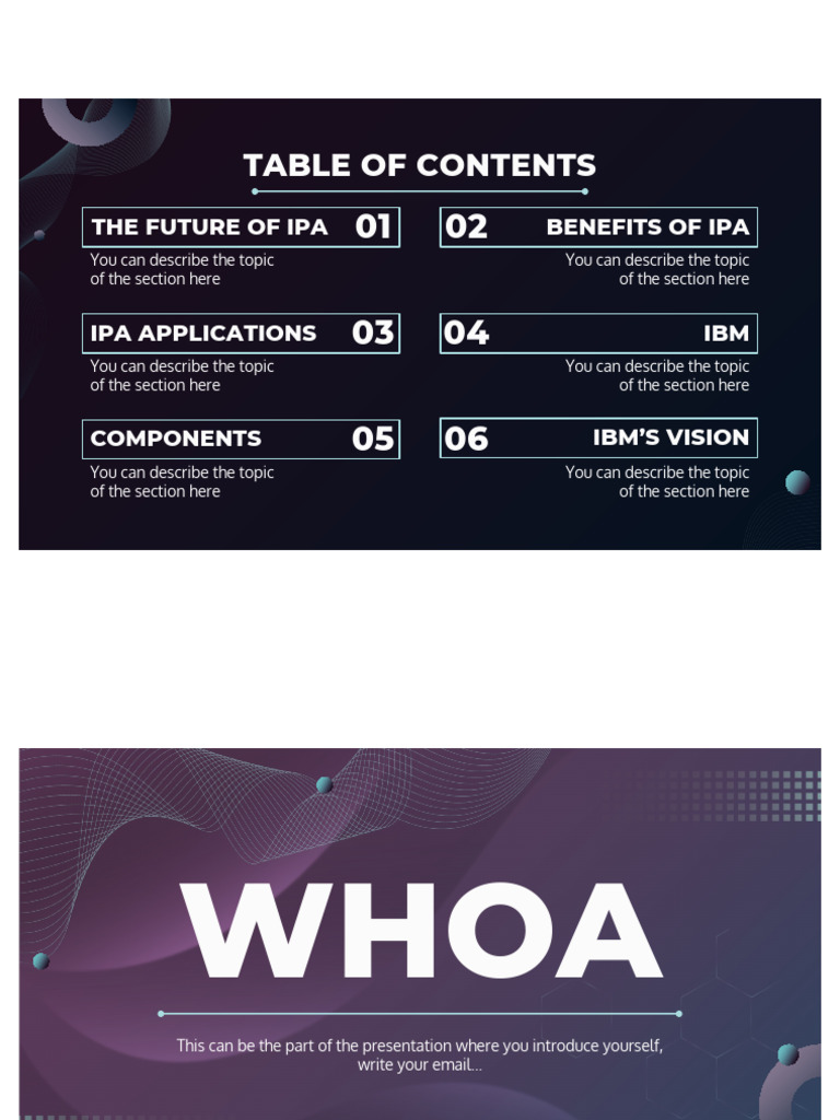 The Future of Ipa Benefits of Ipa | PDF