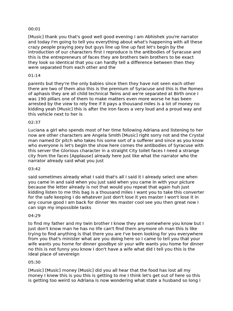 Transcript - Video CLR | PDF