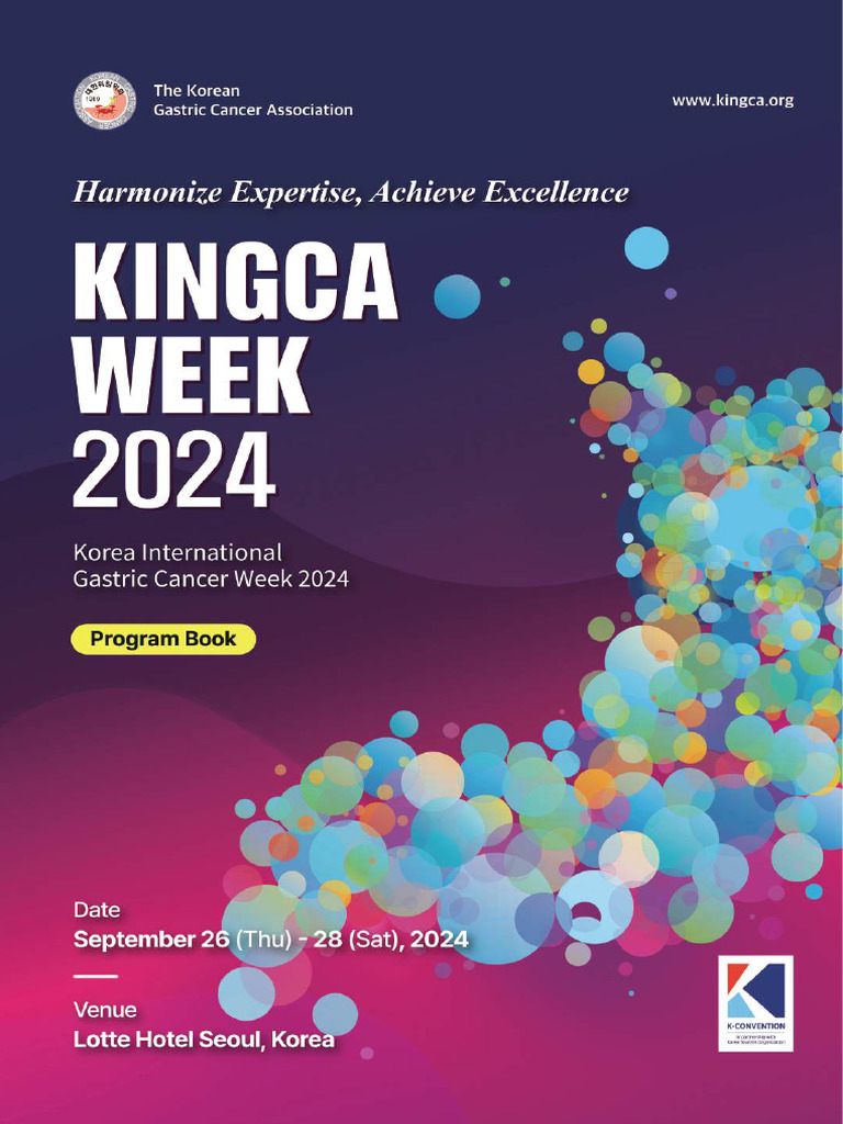 KINGCA WEEK 2024 - Abstract Book - ÐÃà Ê | PDF | Cancer | Metastasis