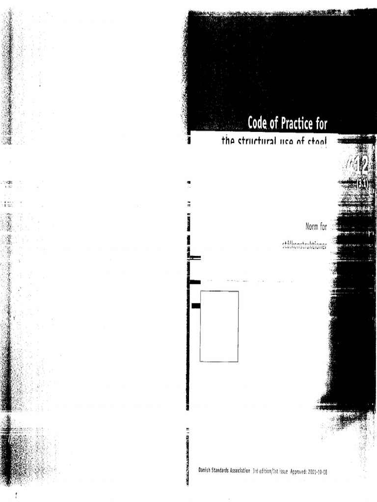 DS 412 Code of Practice For Structural Use of Steel | PDF