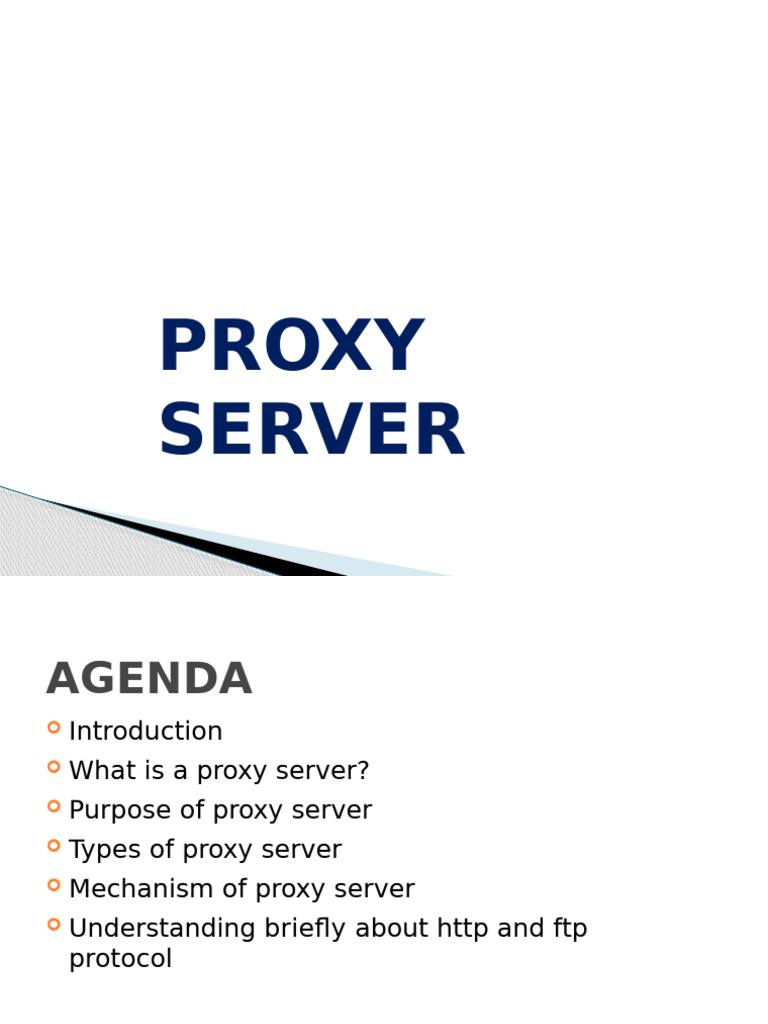 Proxy Server | PDF | Proxy Server | World Wide Web