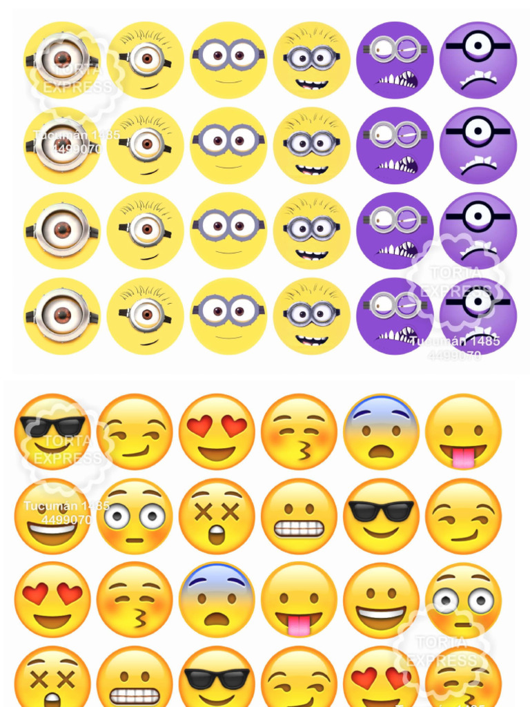 Pac. LAMINAS para ROGELIO +++ MINIONS | PDF