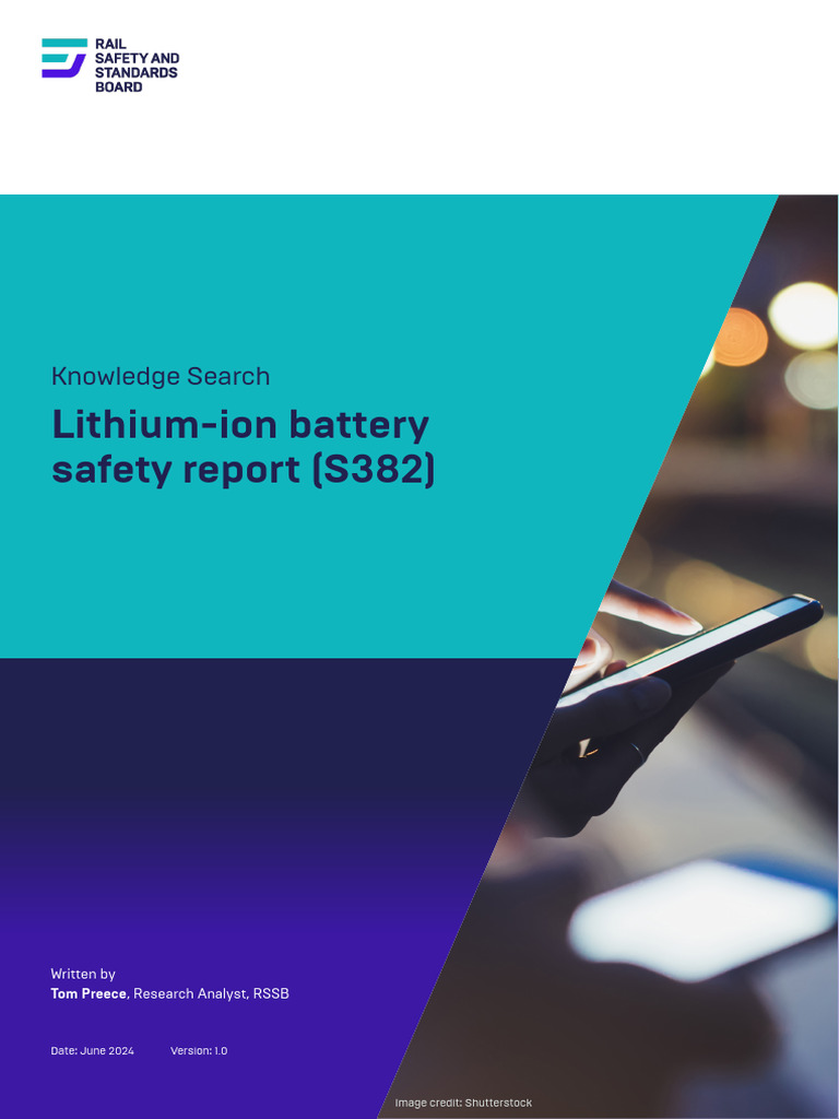 Knowledge Search S382 | PDF | Lithium Ion Battery | Anode
