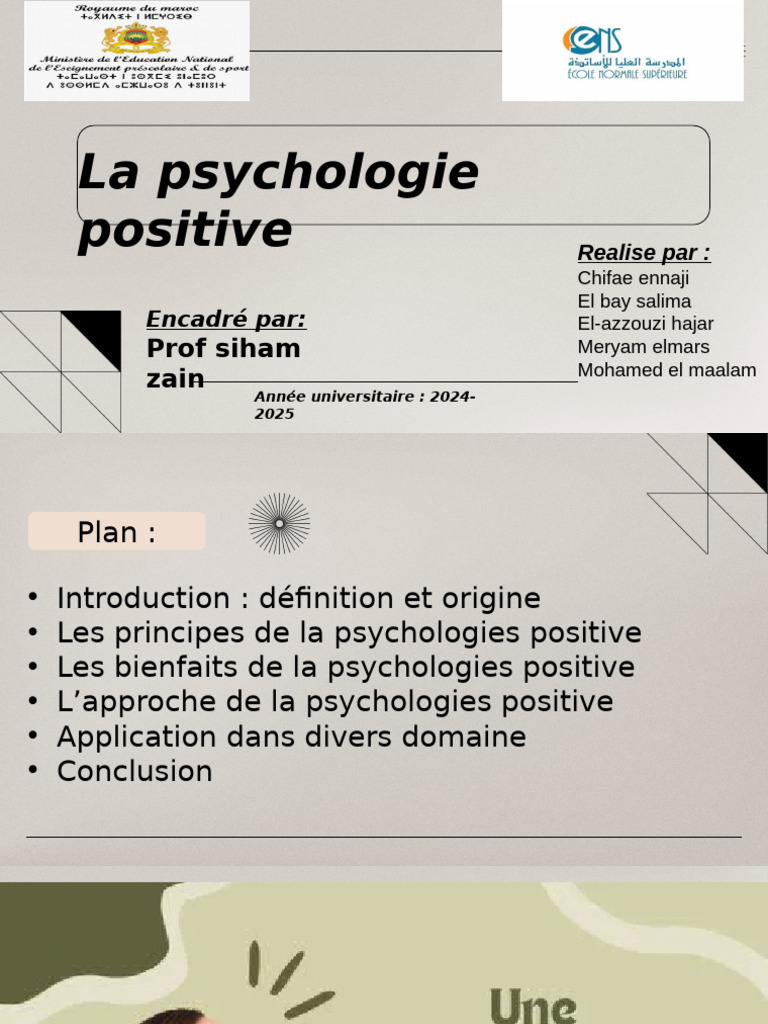 Psychologie Positive2 | PDF | Psychologie positive | Psychologie