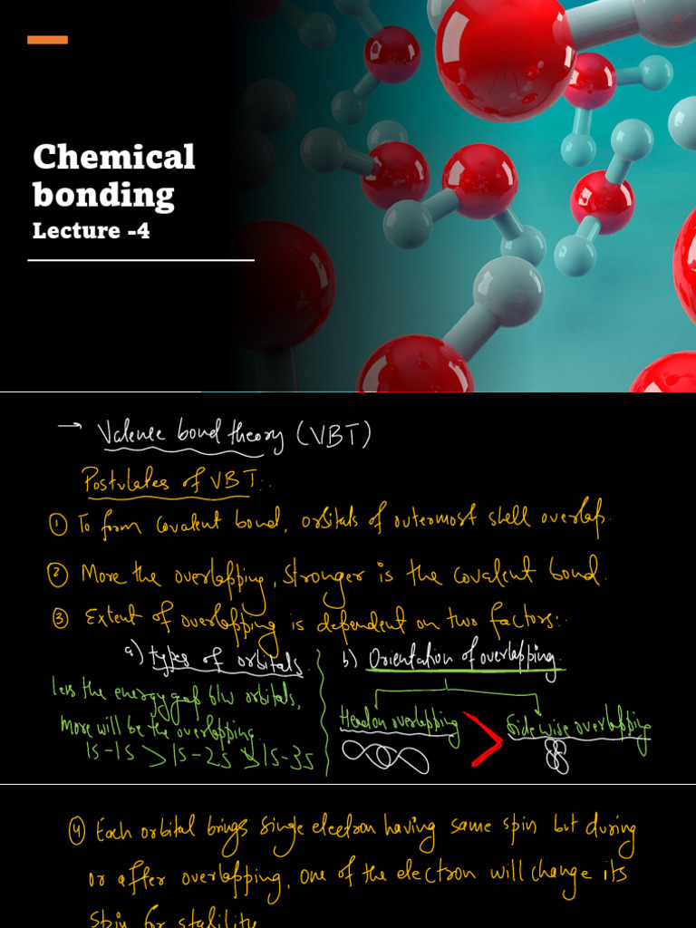 Chemical Bonding L4 Chemistry Class 11 Cbse by Ashu Sir | PDF