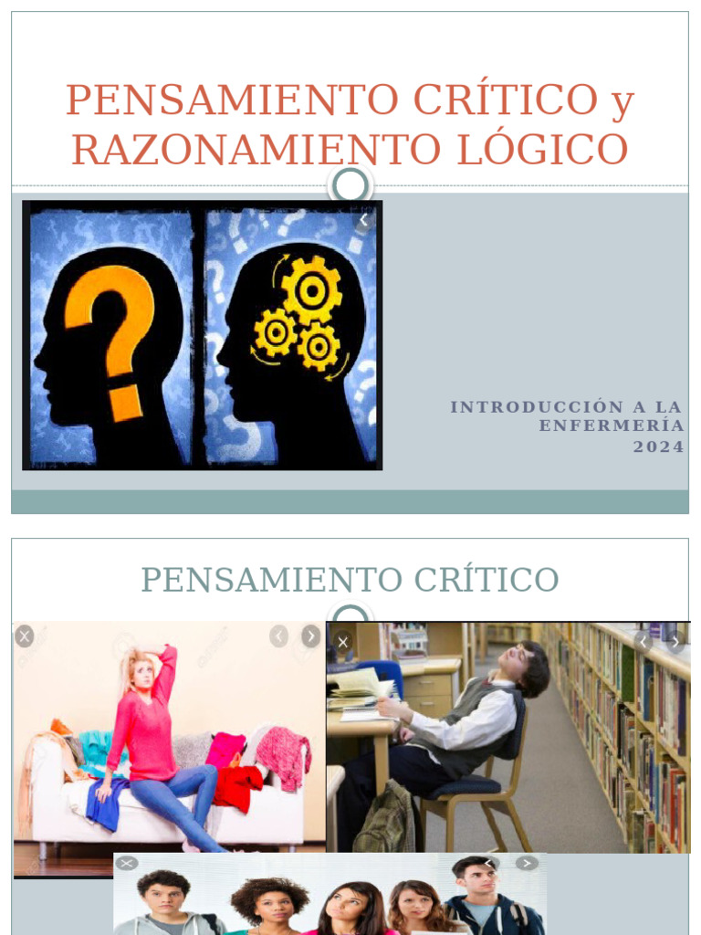 Tema 5 Pensamiento Crítico | PDF | Pensamiento crítico | Pensamiento