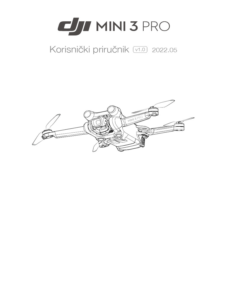 DJI Mini 3 Pro User Manual v1.0 HR | PDF