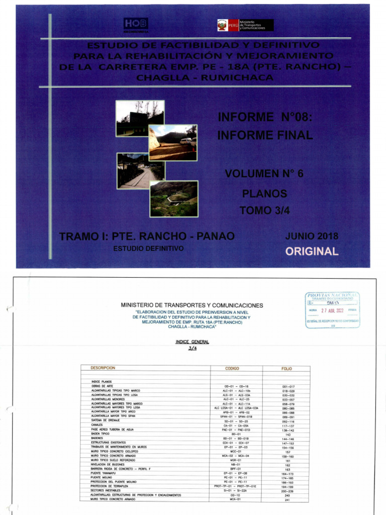 70 Planos+Tramo+I++Puente+Rancho++Panao+Tomo+34+REDUCIDO 20240916 ...